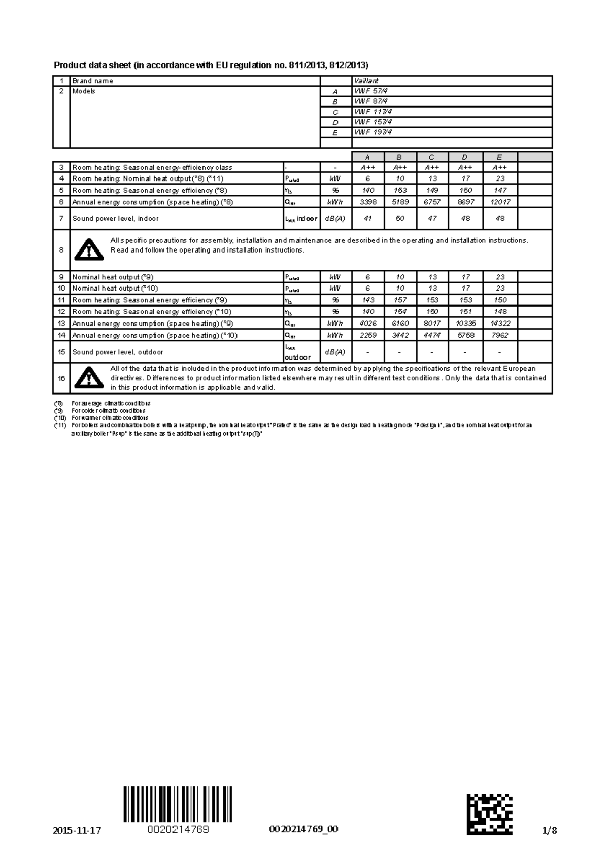 Flexotherm Product Data Sheet ERP ELD 1498392 Compliance EU Standards ...