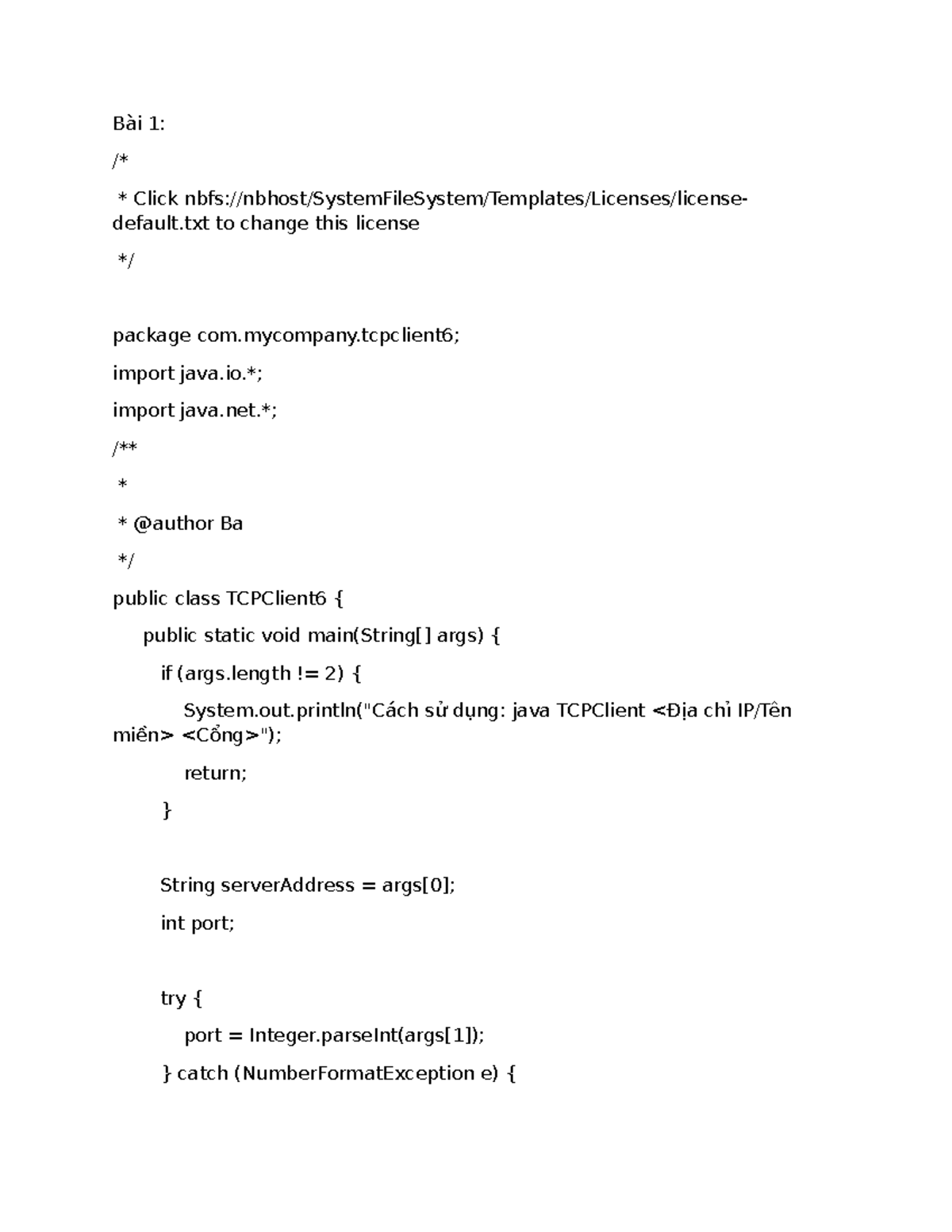 Buoi33123213123131 - Bài 1: /* * Click nbfs://nbhost/SystemFileSystem ...