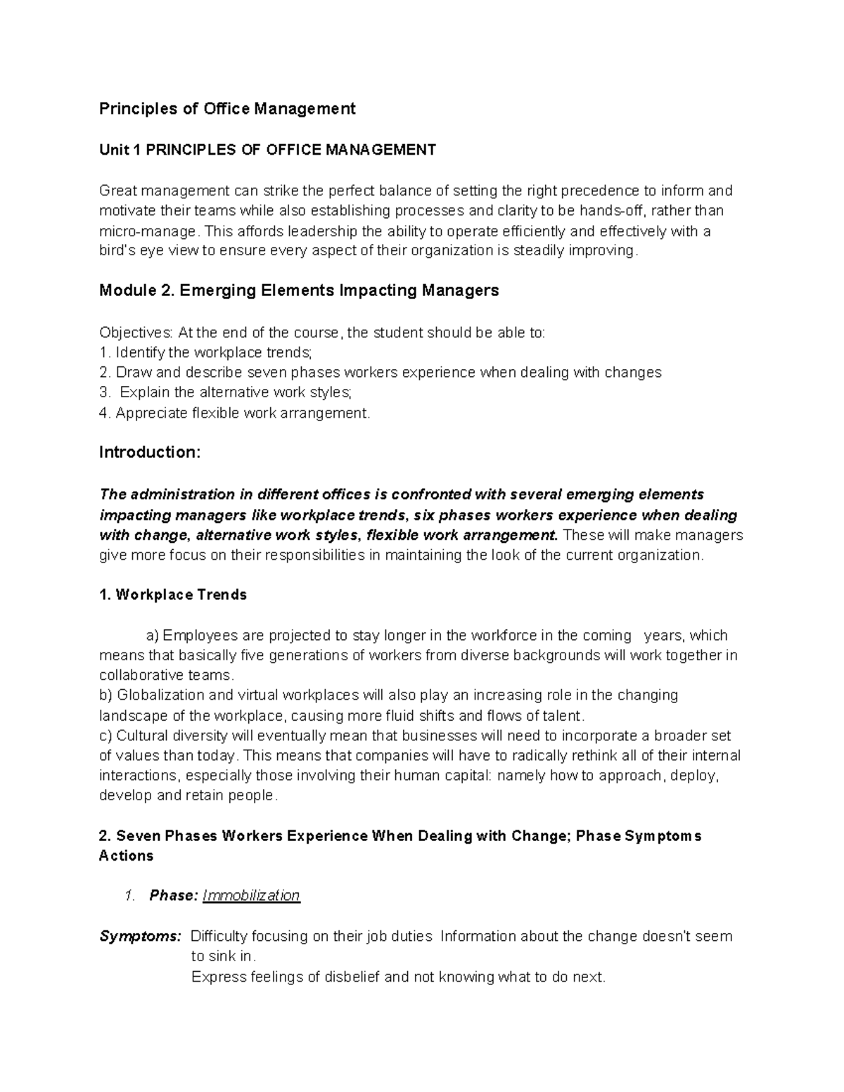 Principles of Office Management: Balancing Trends & Management Styles ...