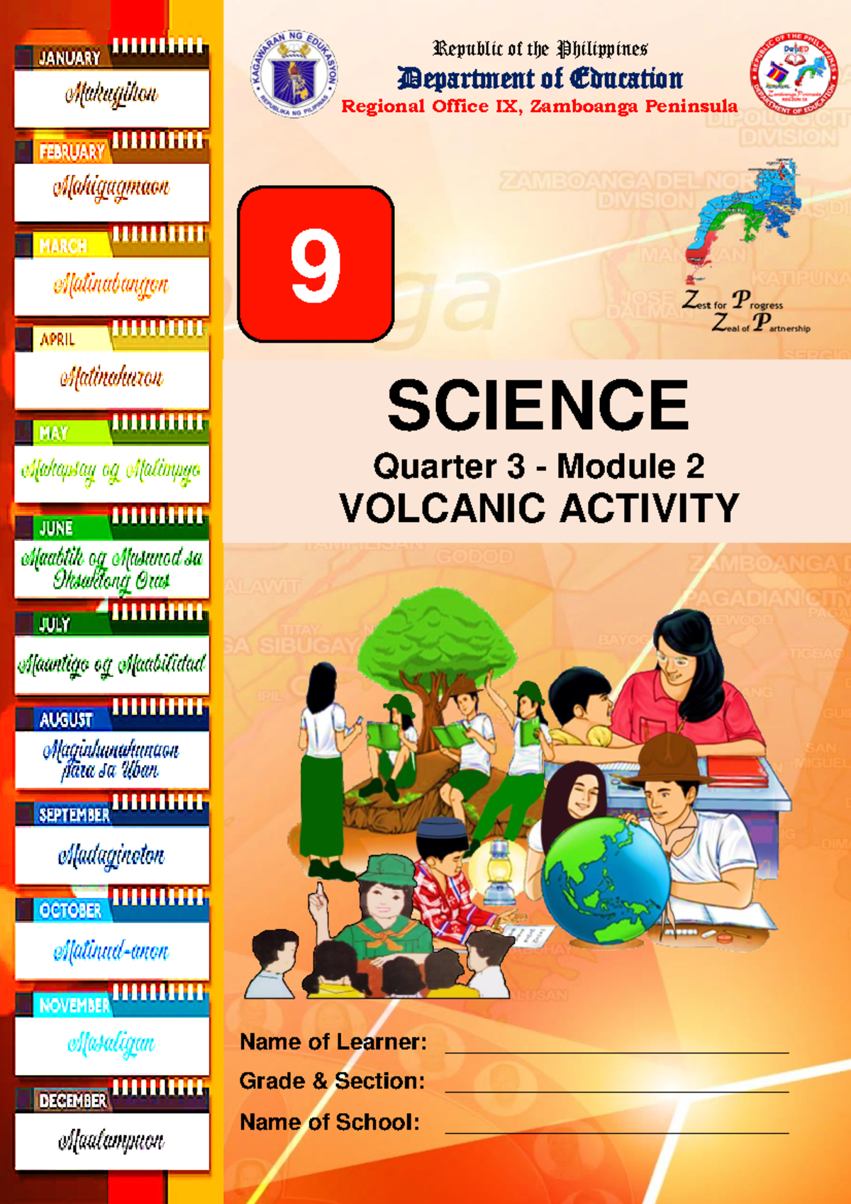 Science 9 - Quarter 3 Module 2: Exploring Volcanic Activity - Studocu