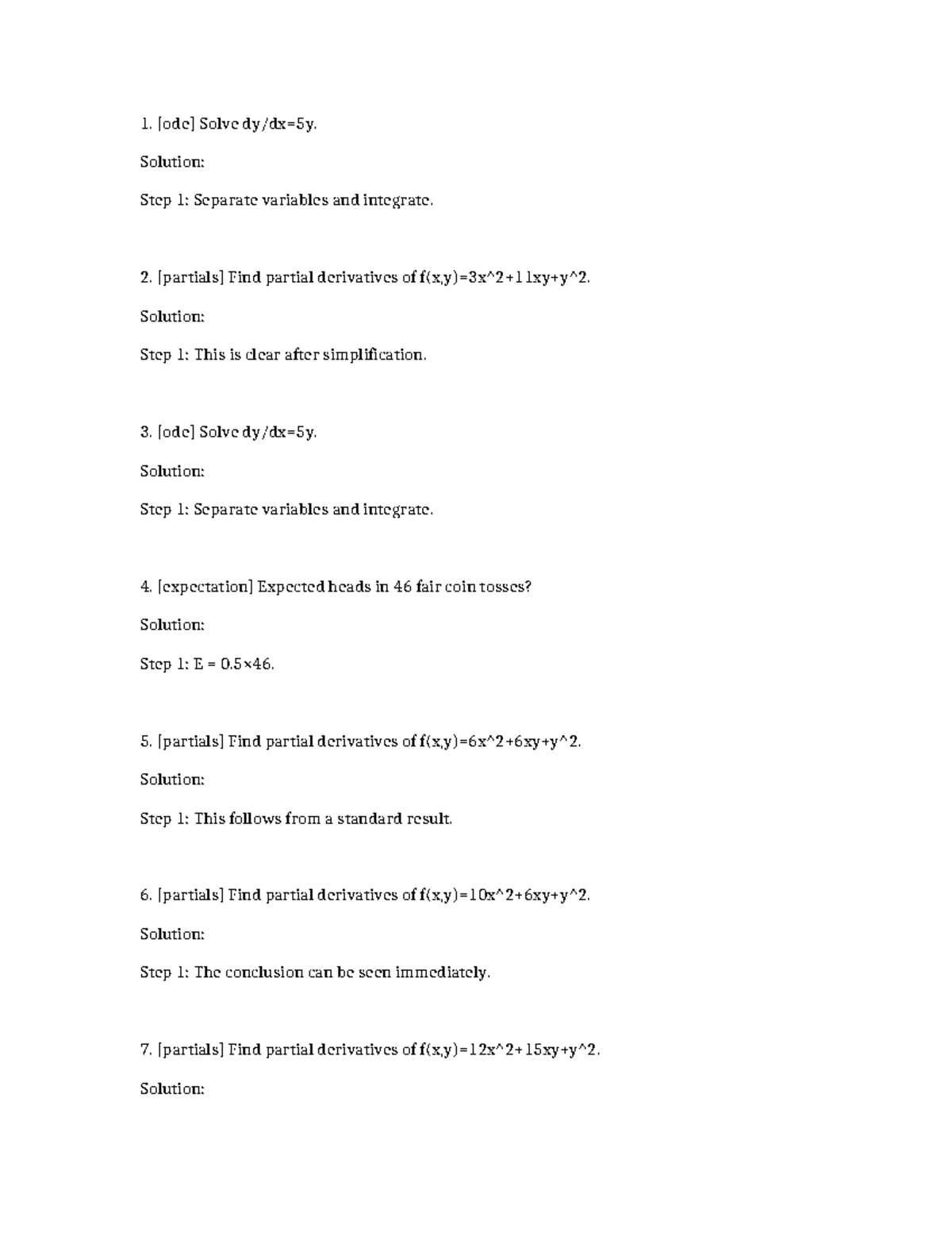 Math 3658 ODE Solutions: Step-by-Step Guide - Studocu