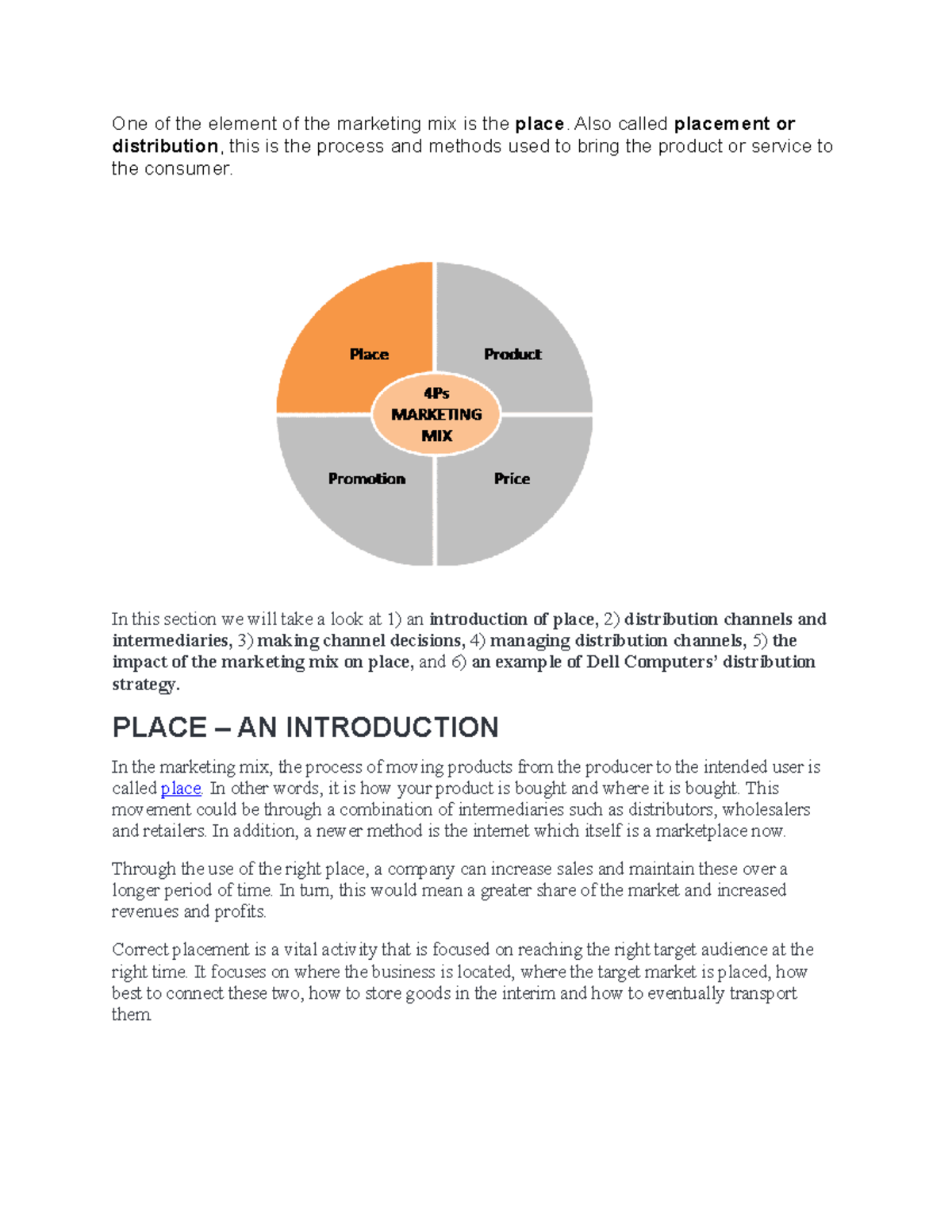 Marketing Channel Strategies: Distribution Insights and Decisions - Studocu