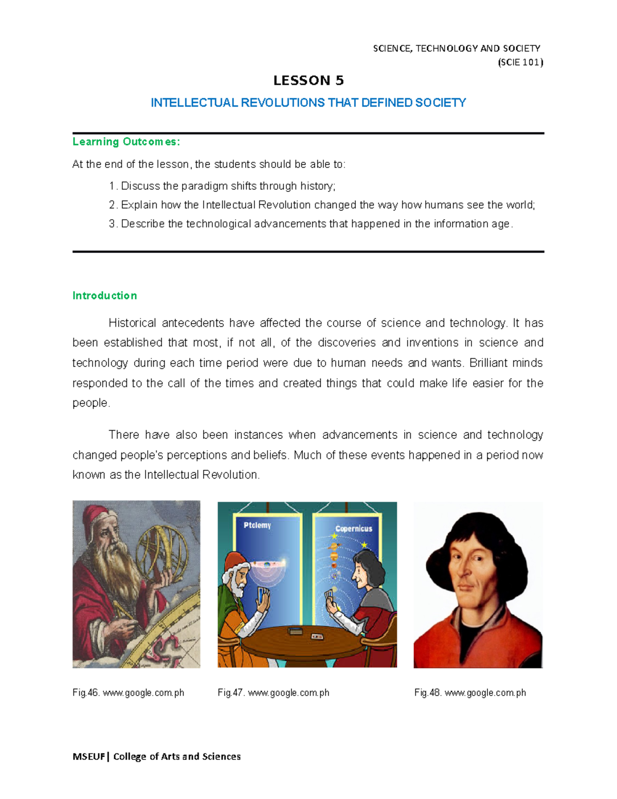 Science and Technology during Pre-colonial and Spanish Colonization in ...