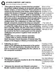 Quiz: AP World History UNIT 2 MCQ's - AP World History | Studocu