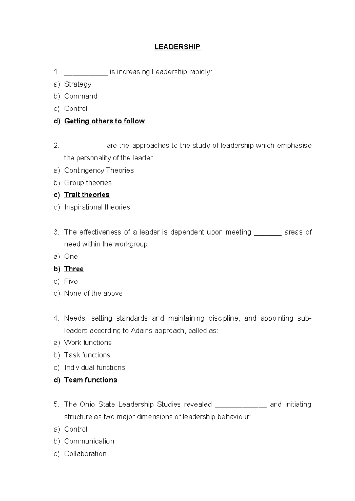 Leadership Concepts and Theories: A Comprehensive Overview (LEAD 101 ...