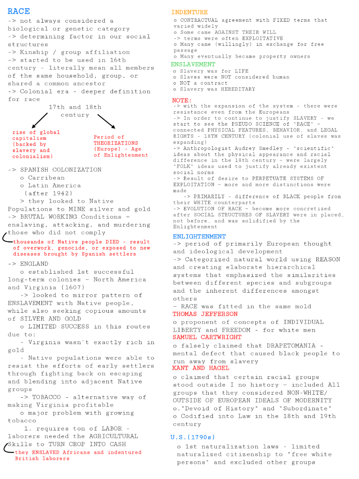 PIC: Origin of Race in the USA - Historical Context and Implications ...