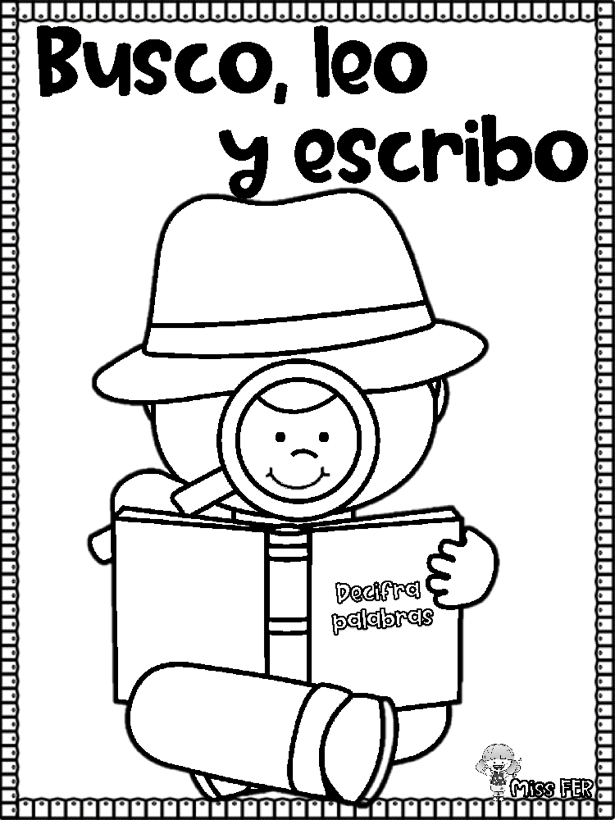 Busco, LEO Y Escribo - MATERIAL PARA TRABAJAR LA ESCRITURA - .. Busco ...