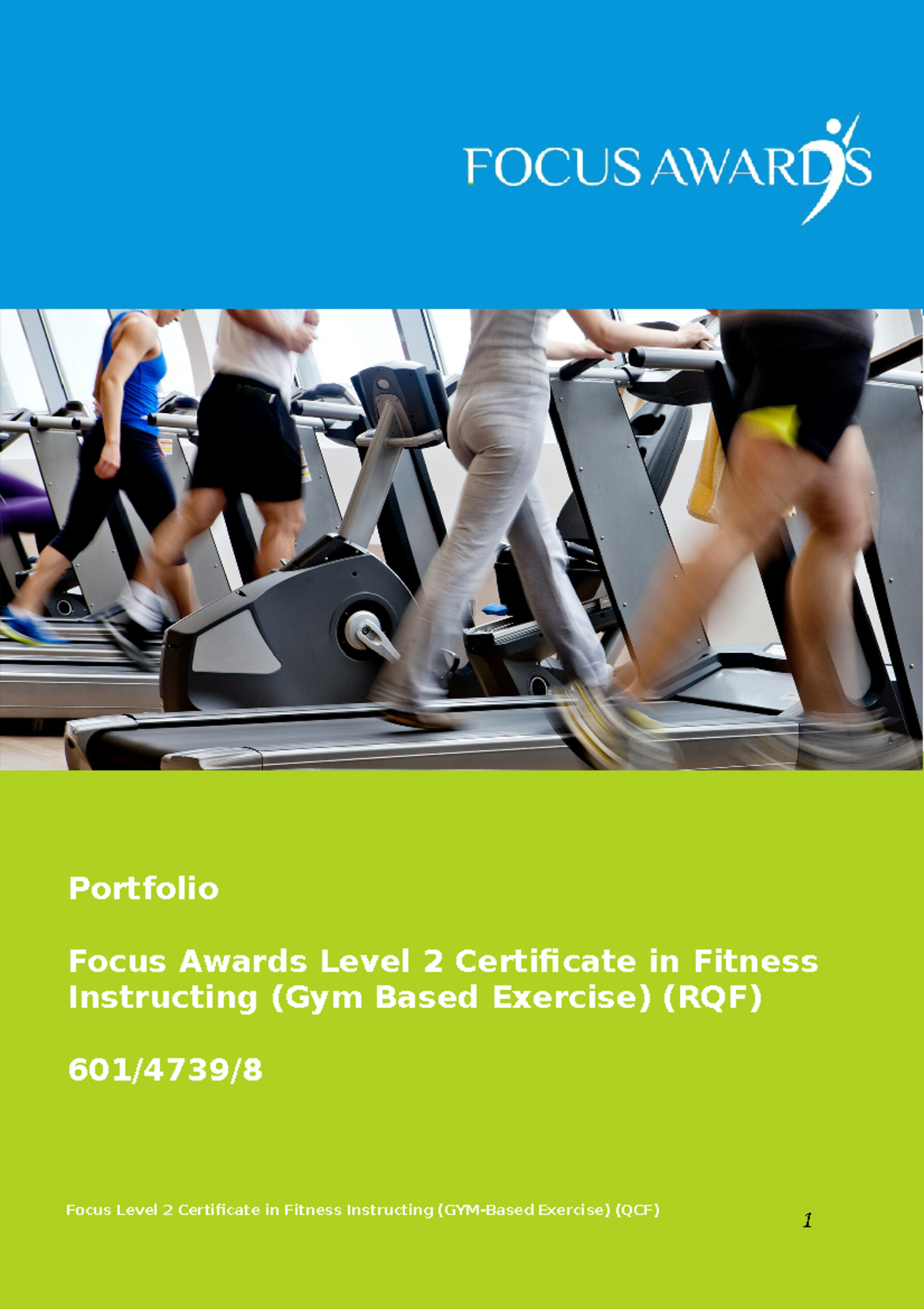 Level 2 Certificate in Fitness Instructing Portfolio - . Portfolio ...