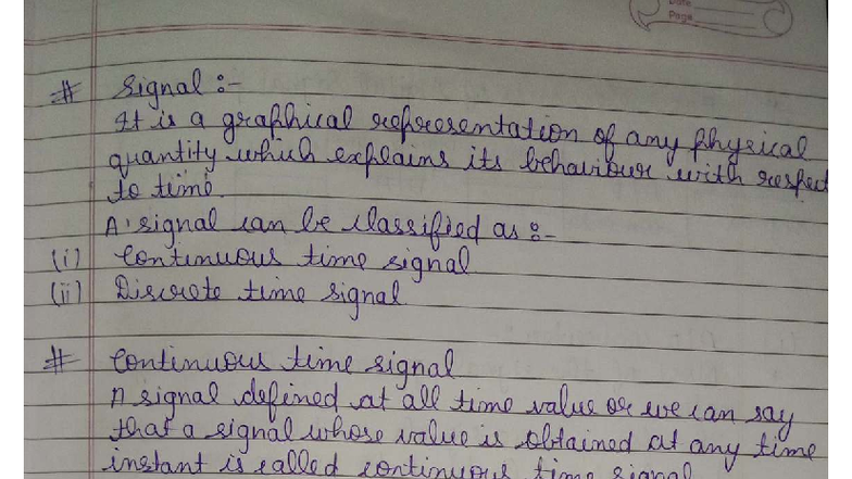 DSP 101: Digital Signal Processing Overview and Key Concepts - Studocu