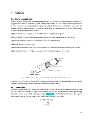 Combined Stresses - pdf - Combined Stresses Theory SUMMARY - Studocu