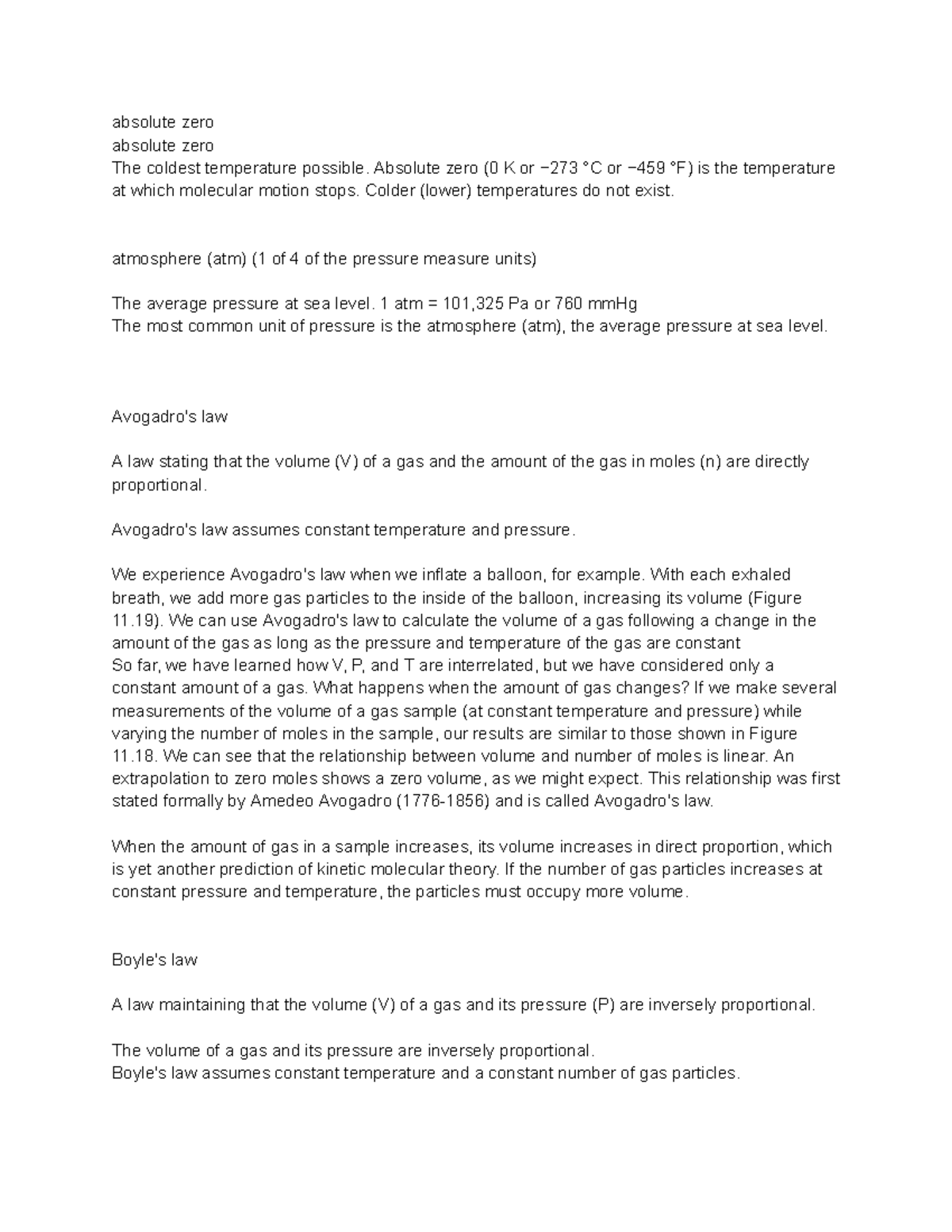 Gas laws and absolute zero: Understanding pressure, volume, and ...