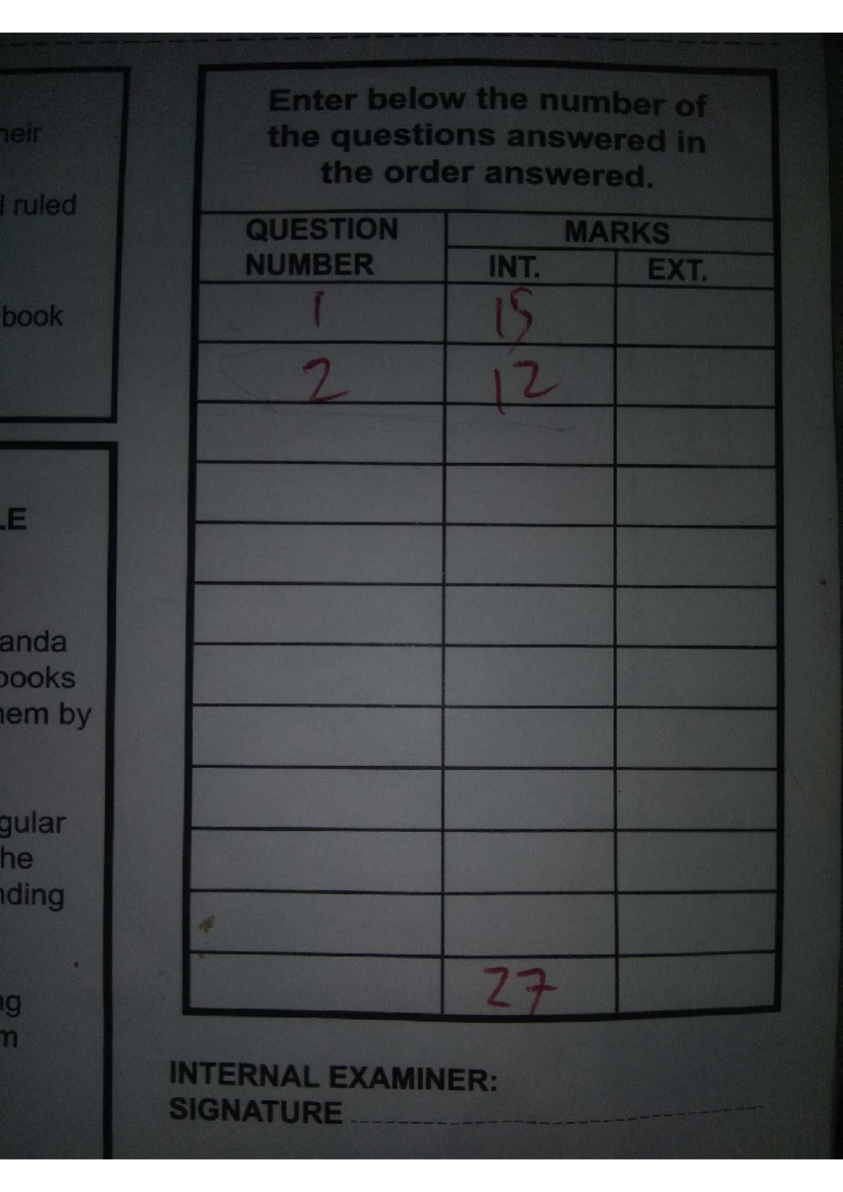 CIVN3025 Class Test Instructions and Guidelines (2019) - Studocu