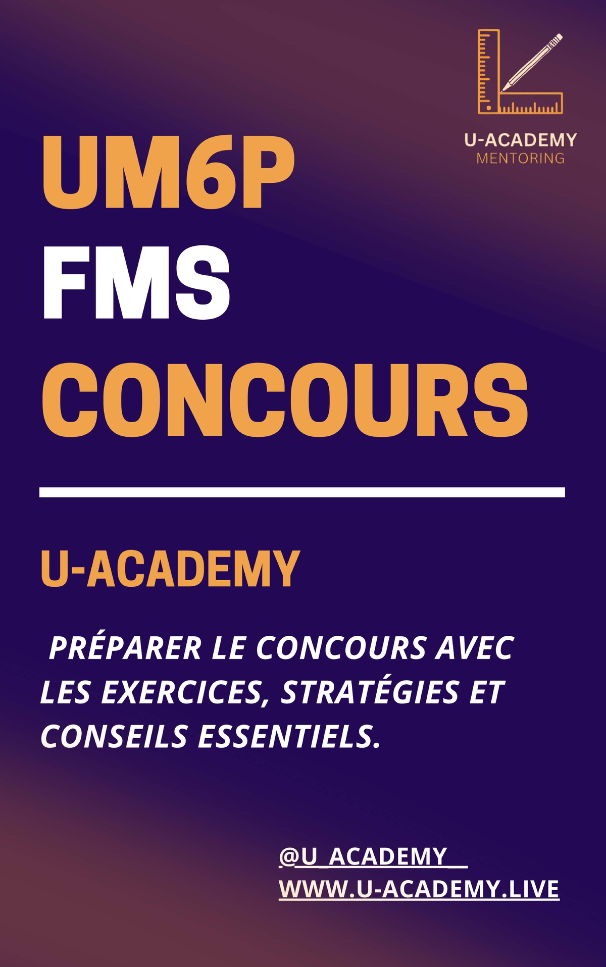 UM6P FMS 2024 - Concours de Préparation avec Exercices et Stratégies ...
