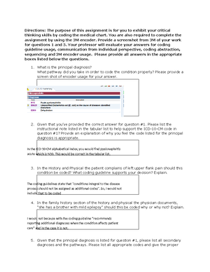[Solved] Scenario 9 The facility received a remittance advice indicating a - Medical Billing and ...