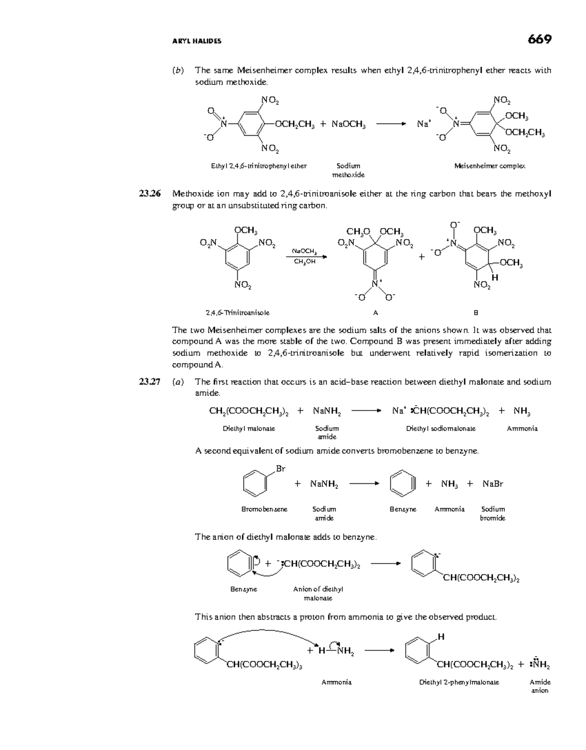 669 ARYL HALIDES: Meisenheimer Complexes & Reactions in OC 4th Ed - Studocu