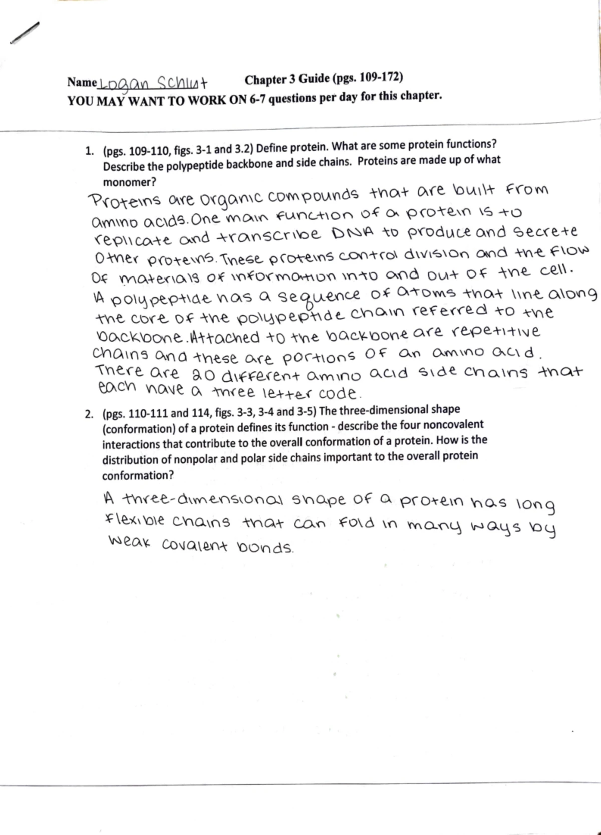 BIO-333 Chapter 1 Study Guide: Key Concepts and Definitions - Studocu