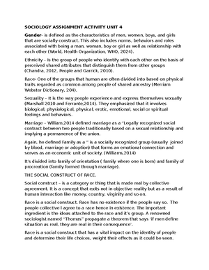 [Solved] Assignment Information Based on the readings of this unit and ...