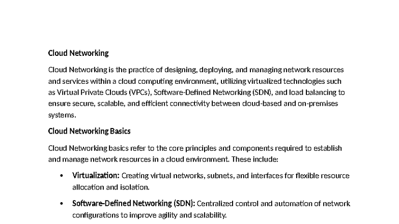 Unit IV - CC: Cloud Networking Fundamentals and Data Center ...