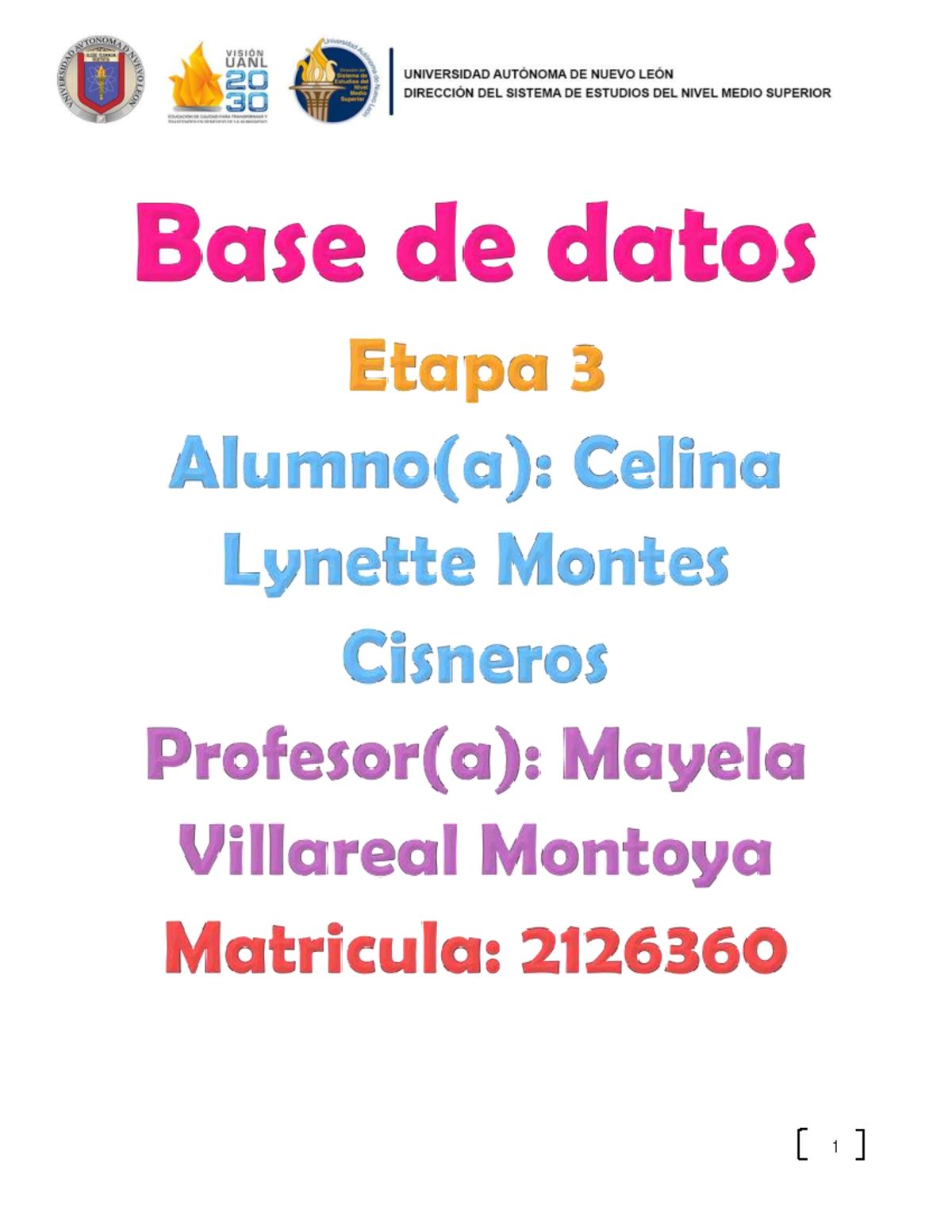 Evidencia 3: Actividades de Bases de Datos en Access 2016 - Studocu