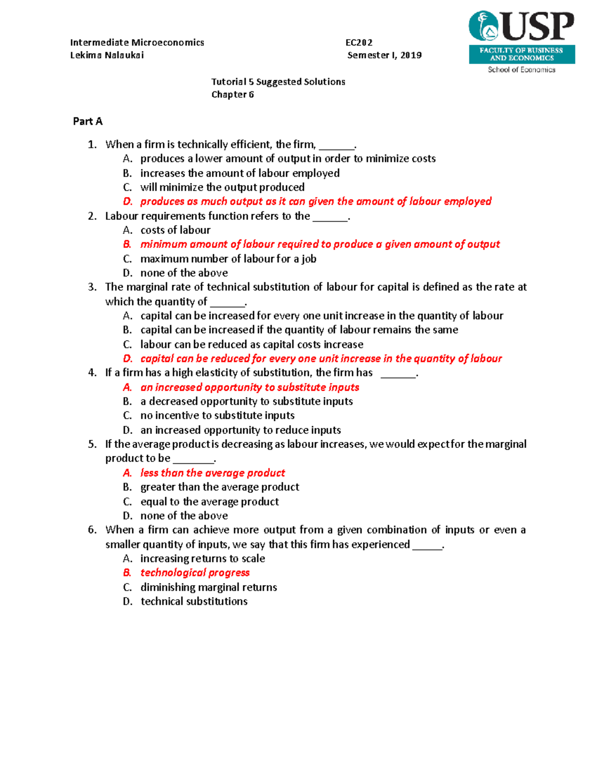 Tutorial 5 Suggested Solutions - Warning: TT: undefined function: 32 ...