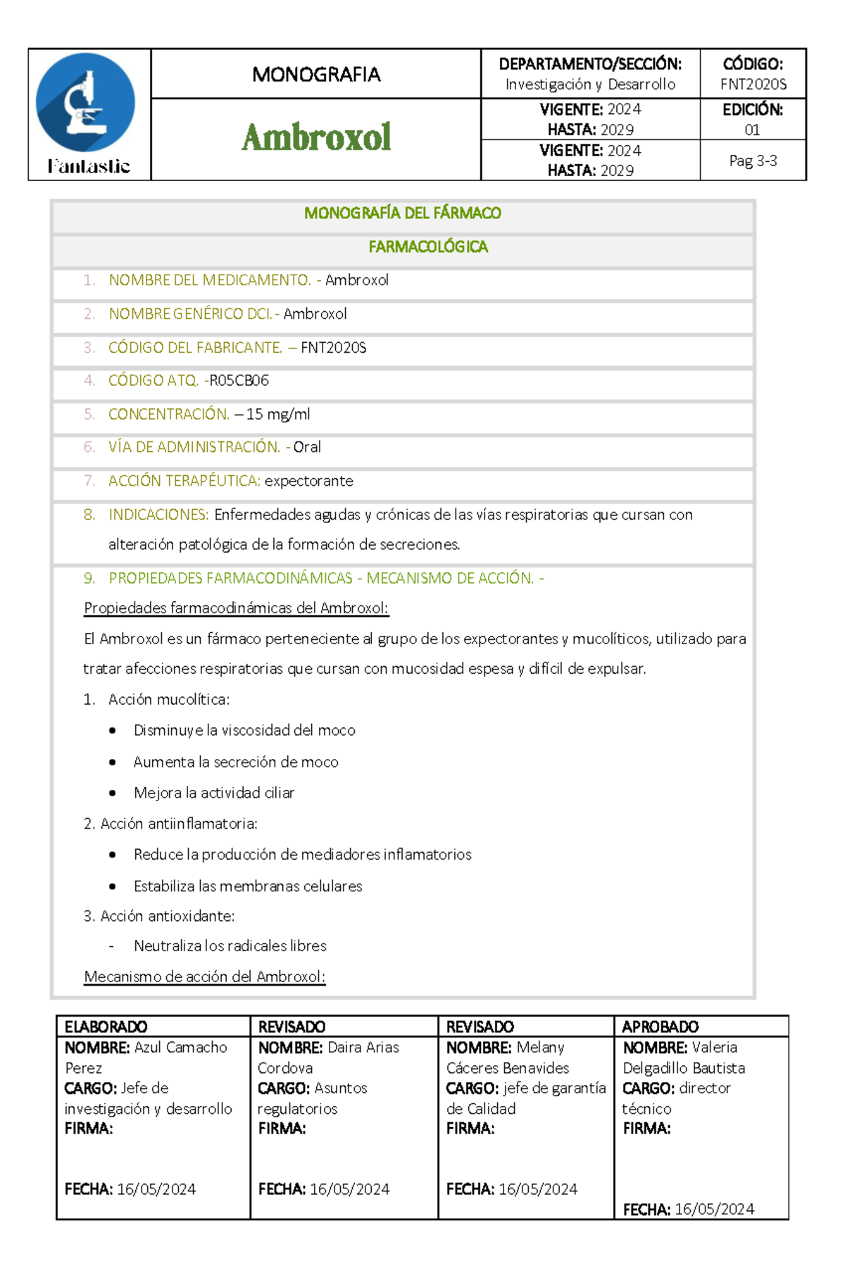 Monografía del Fármaco Ambroxol (FNT2020S) - Investigación y Desarrollo ...