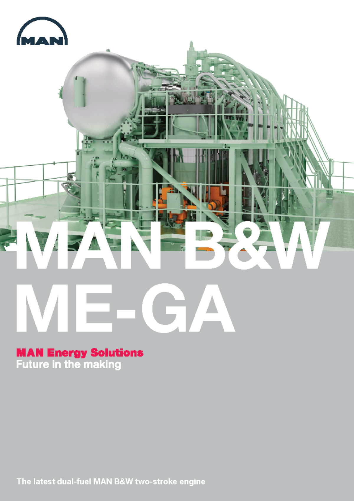 MAN B&W ME-GA: Innovations in Dual-Fuel Two-Stroke Engines - Studocu