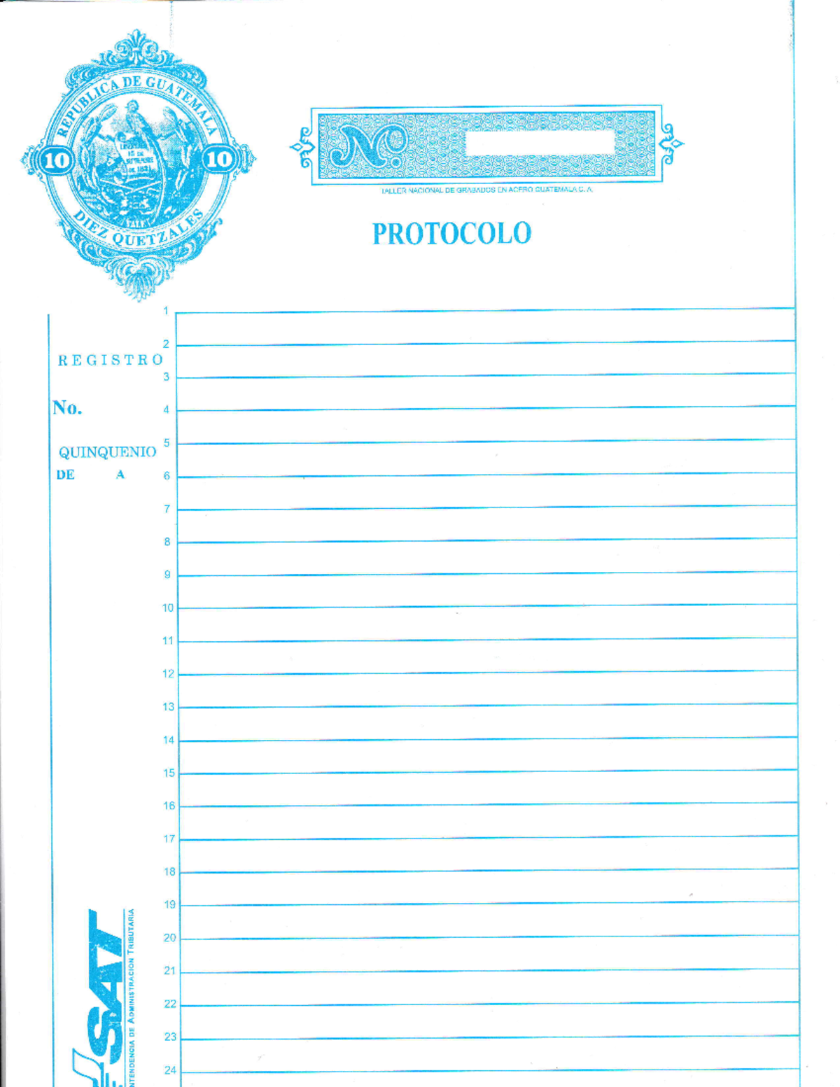 Hoja-imitacion-protocolo compress - Derecho notarial - € PROTOCOLO TALLER NACIONAL DE GRABADOS ...