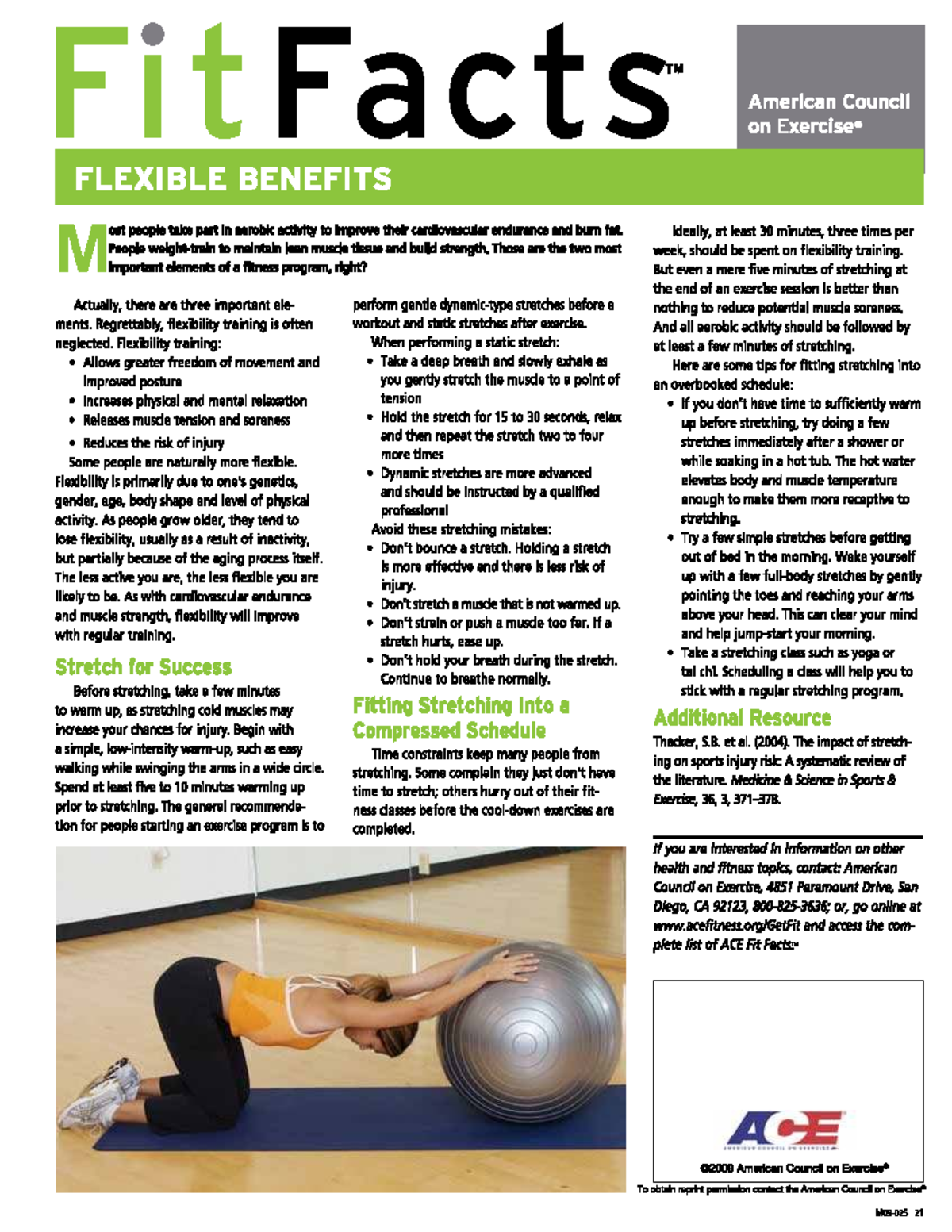 FitFacts: Essential Fitness Information and Guidelines for Success ...