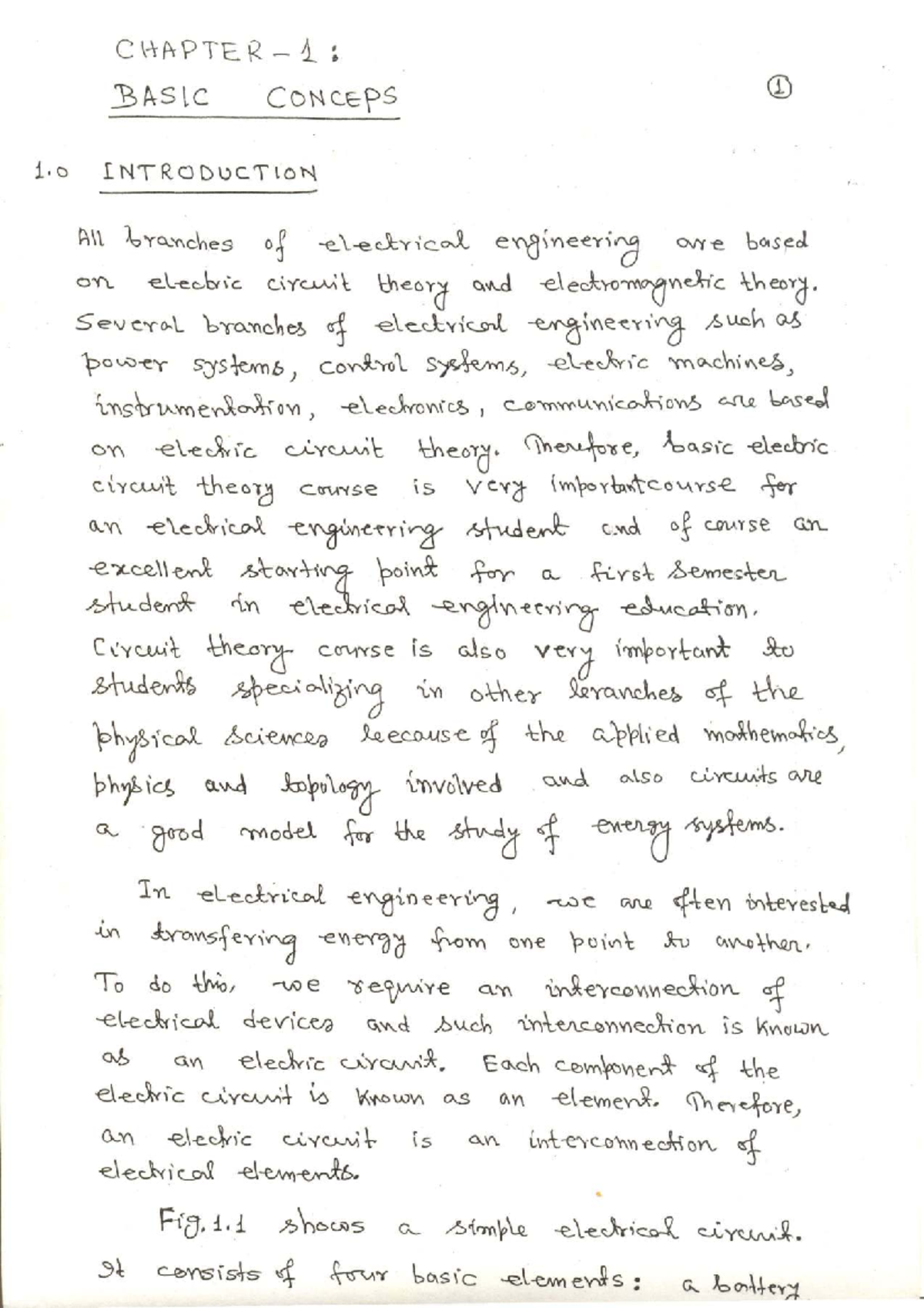 CHAPTER 1: BASIC CONCEPTS IN ELECTRICAL ENGINEERING (C-1) - Studocu