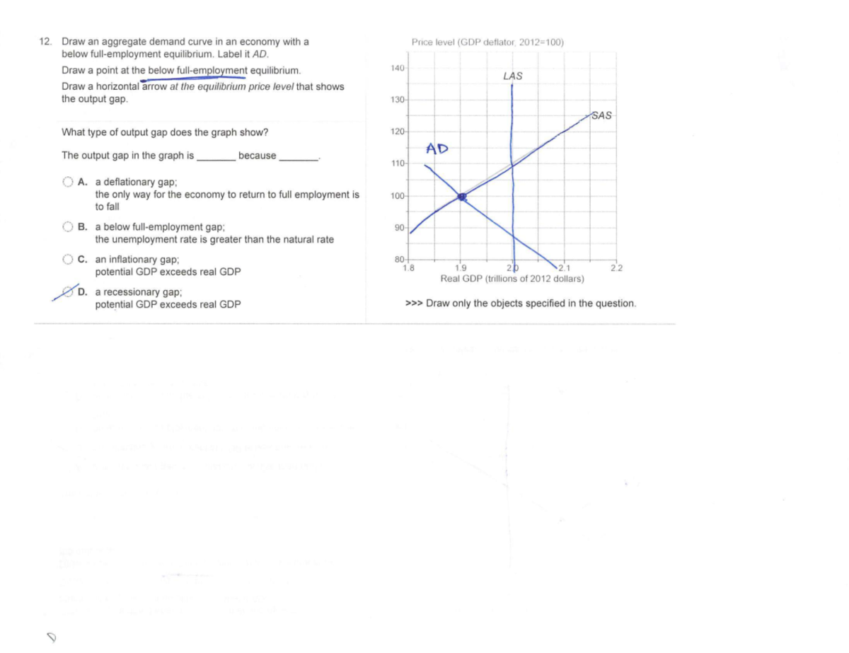 Chapter 10 examples with answers (Part II) - 12. Draw an aggregate ...