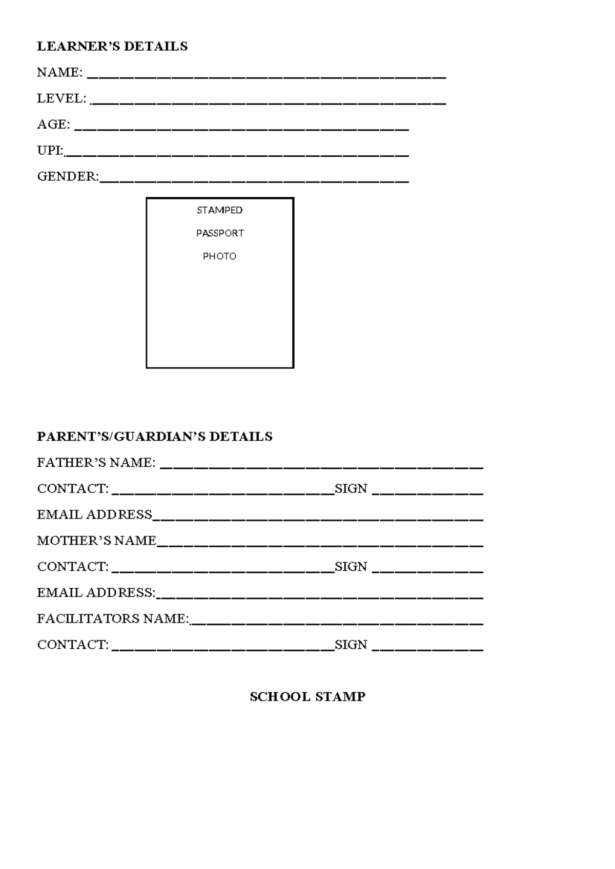 Playgroup Assessment Report 2024: 1st to 3rd Term Evaluation - Studocu