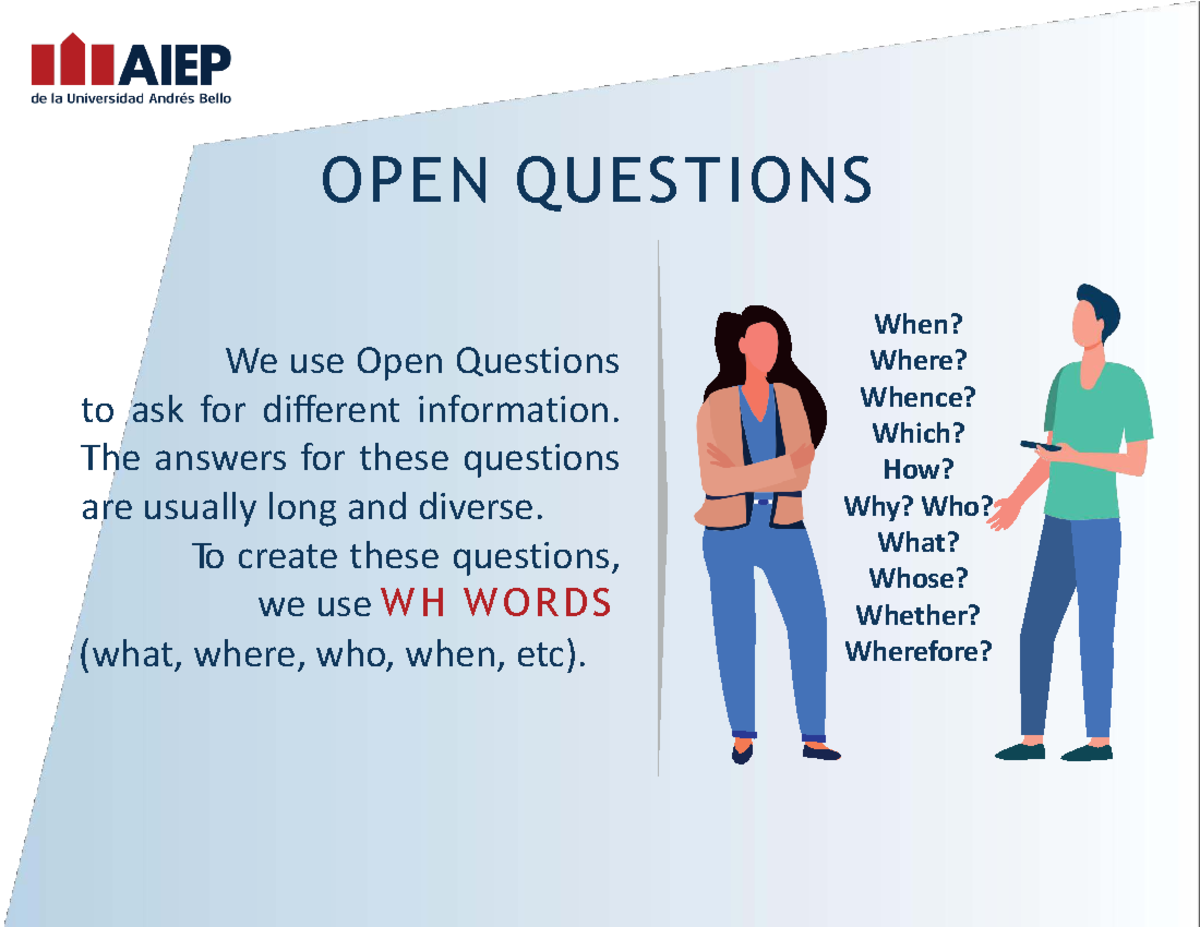 Open & Closed Questions Infographic: A Guide to Asking Effectively ...
