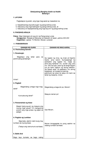 Cvc words Grade 2 - Lesson Plan in English Subject Matter: Consonant ...