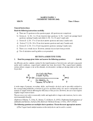 Gen Chem II Study Guide -2 - General Chemistry II Final Exam Study Guide Exam: - American ...
