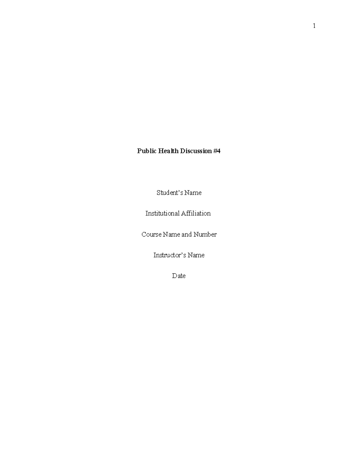 The Formulation of Health Policy by the Three Branches of Government ...