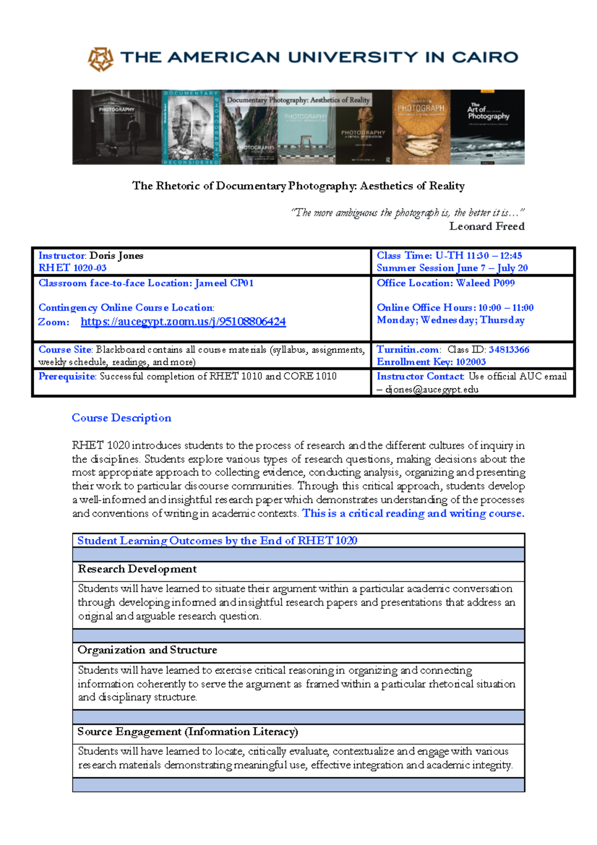 RHET 1020-03 Summer 2022: The Rhetoric of Documentary Photography ...