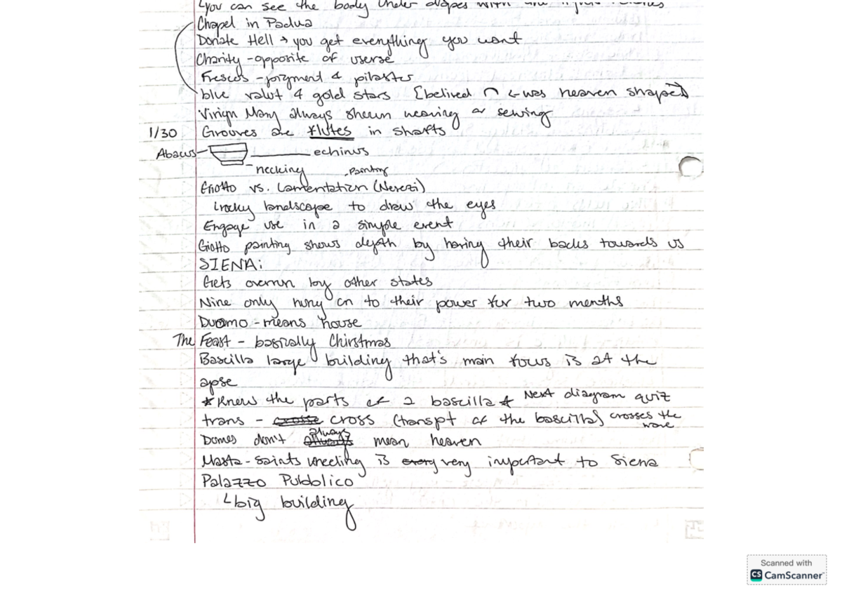 Week 2 Lecture Notes for ARHI 207-001-002 - you can see the body under ...