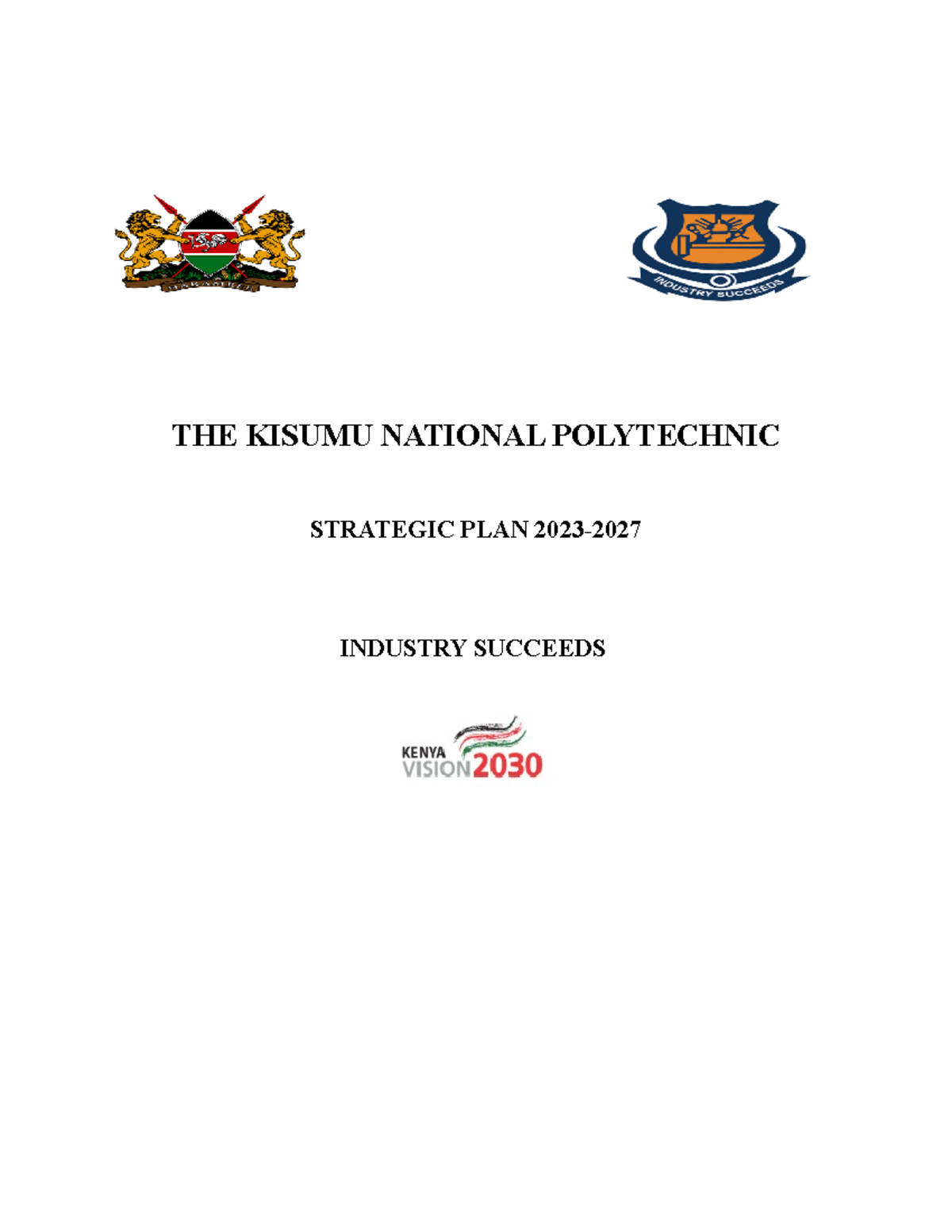 TKNP Strategic Plan 2023-2027: A Pathway to Innovation and Growth - Studocu