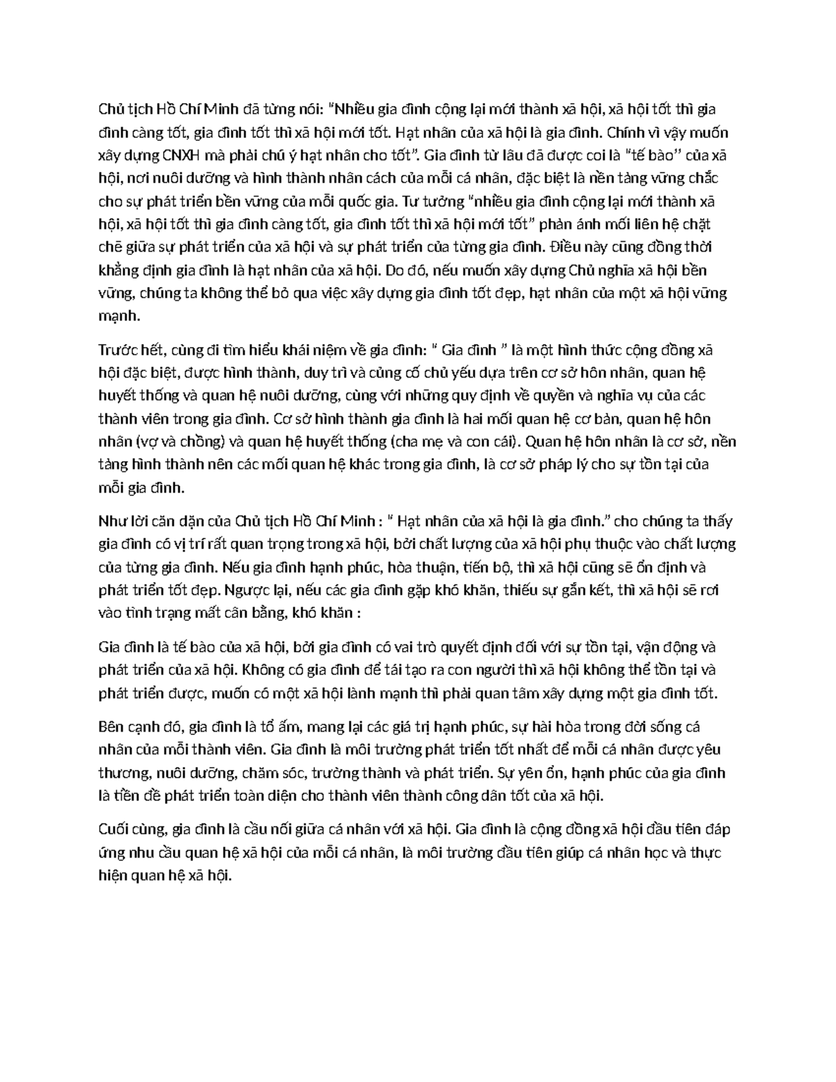 Xây Dựng Gia Đình Vững Mạnh Trong Chủ Nghĩa Xã Hội: Tư Tưởng và Trách ...