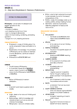 Creative writing - grade 11/12 notes - Creative Writing (HUMSS) (11 ...