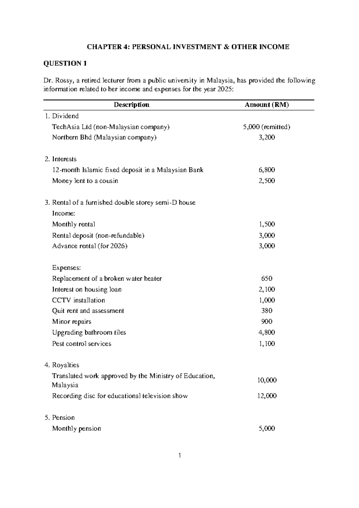 CHAPTER 4: PERSONAL INVESTMENT TUTORIAL 3 QUESTIONS - Studocu