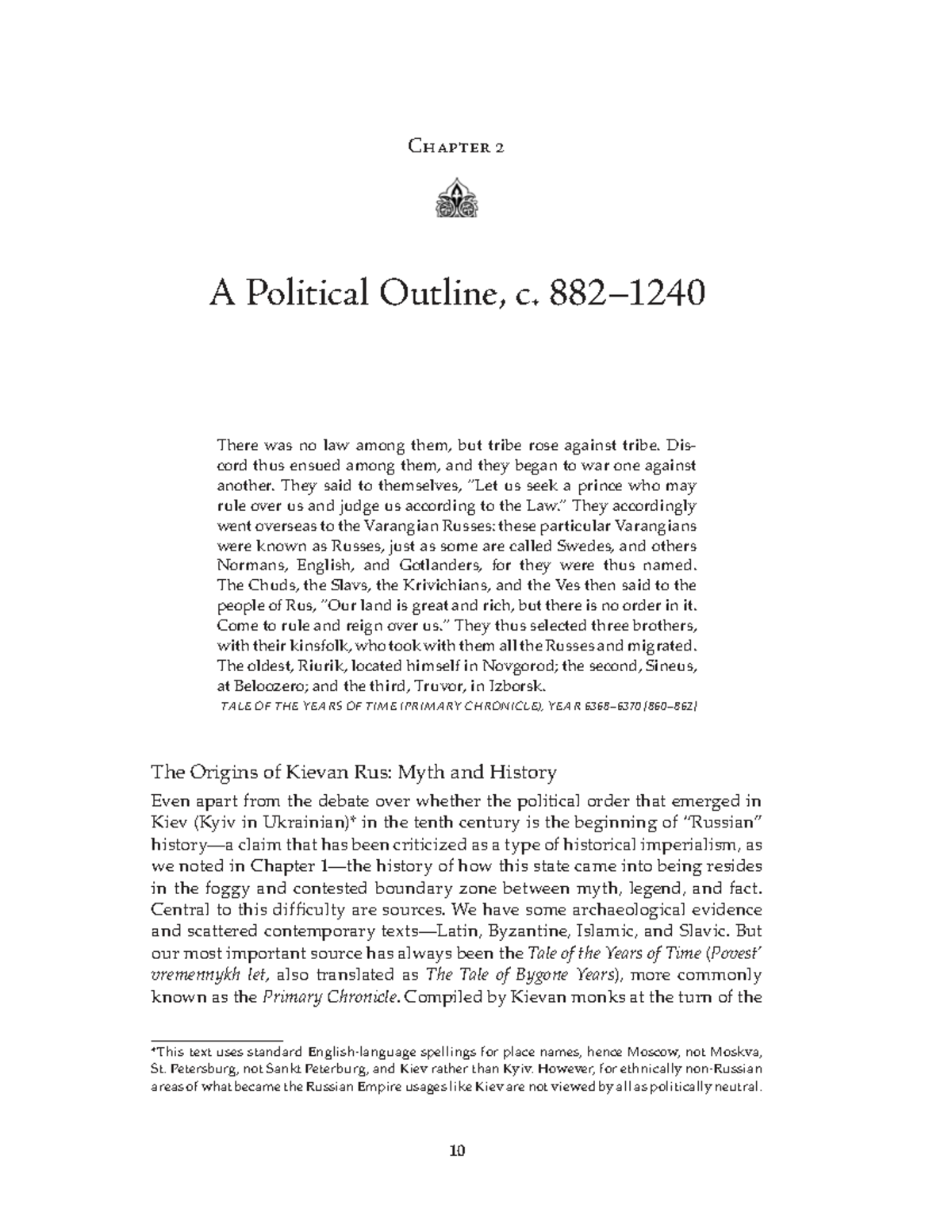 A Political Outline of Kievan Rus (c. 882–1240) - Studocu
