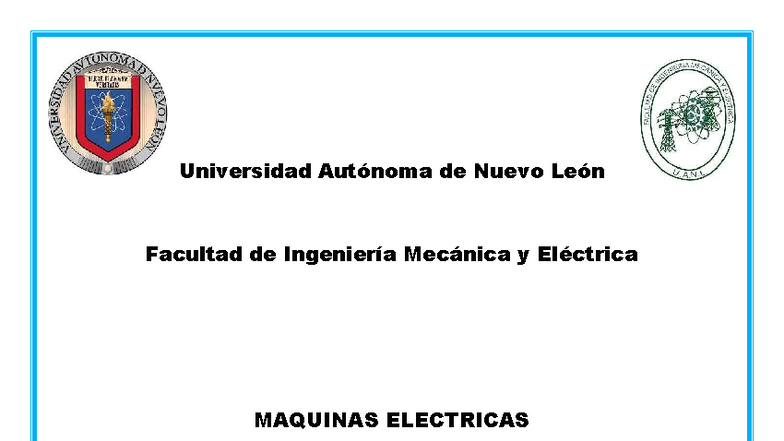 Resumen y Cuestionario de Máquinas Eléctricas IMC 1 - Studocu