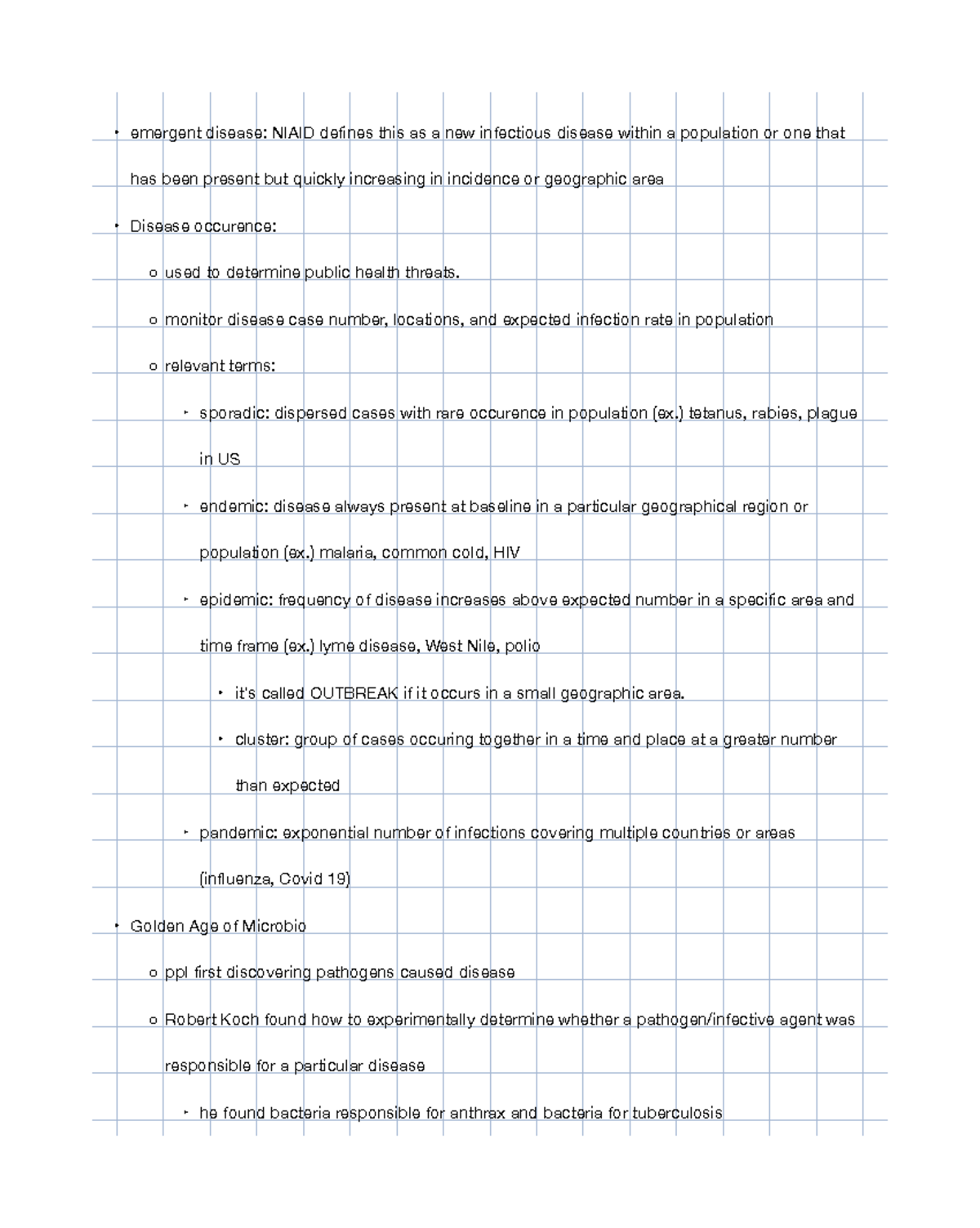 Microbiology Portage Case Study 1: Understanding Emergent Diseases ...