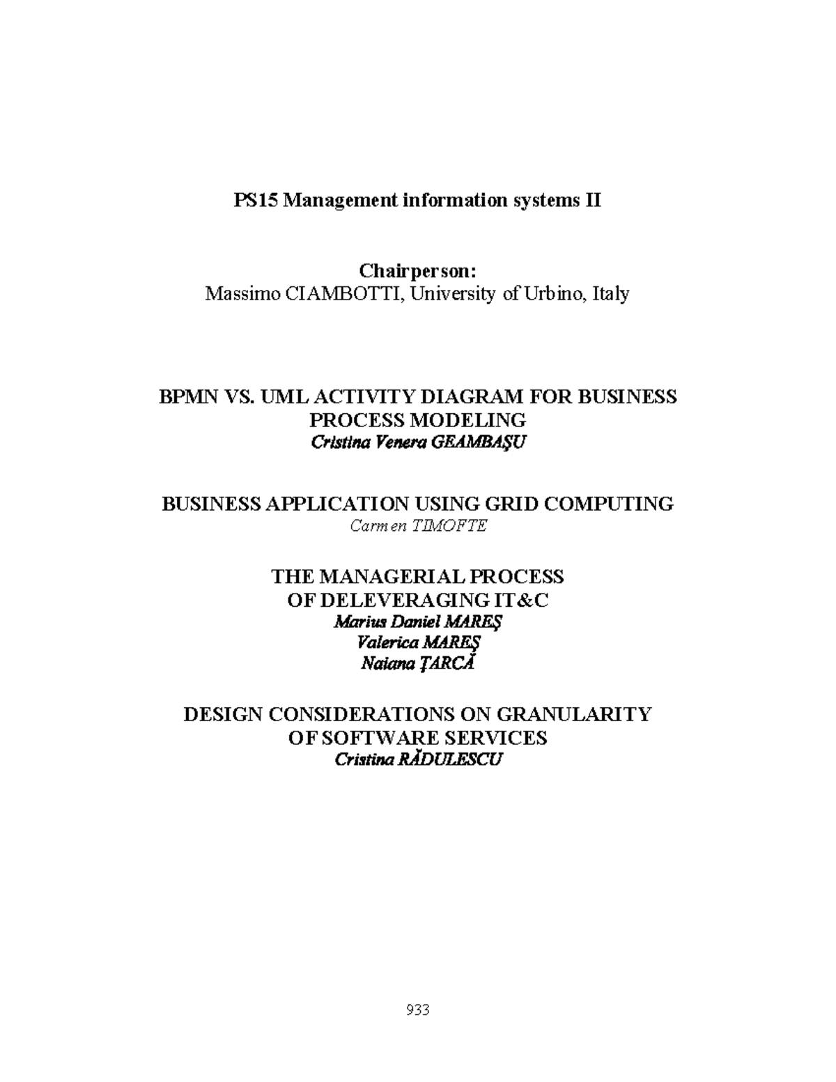 PS15 Final Exam: BPMN vs UML for Business Process Modeling Analysis ...