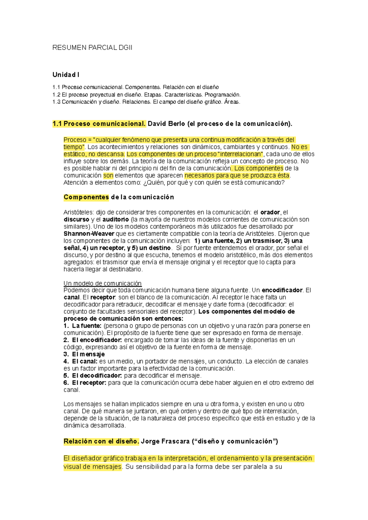 Resumen COMPLETO - DGII - RESUMEN PARCIAL DGII Unidad I 1 Proceso ...