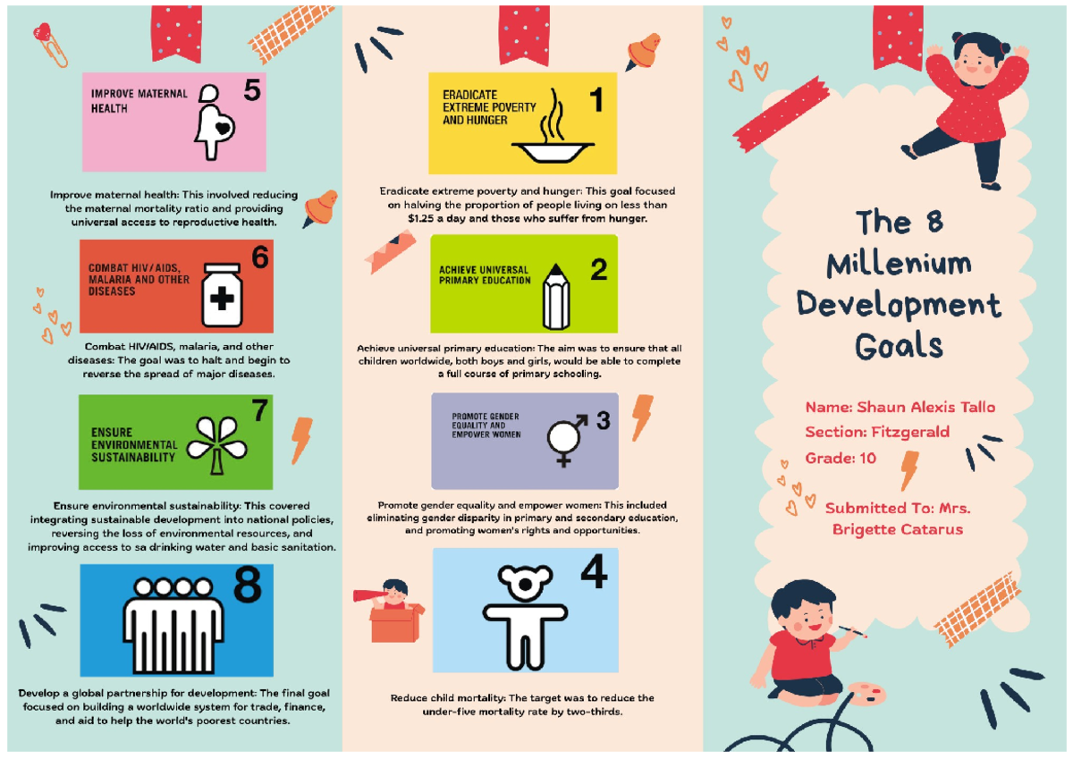 Brochure Project: Improving Maternal Health & Eradicating Poverty - Studocu