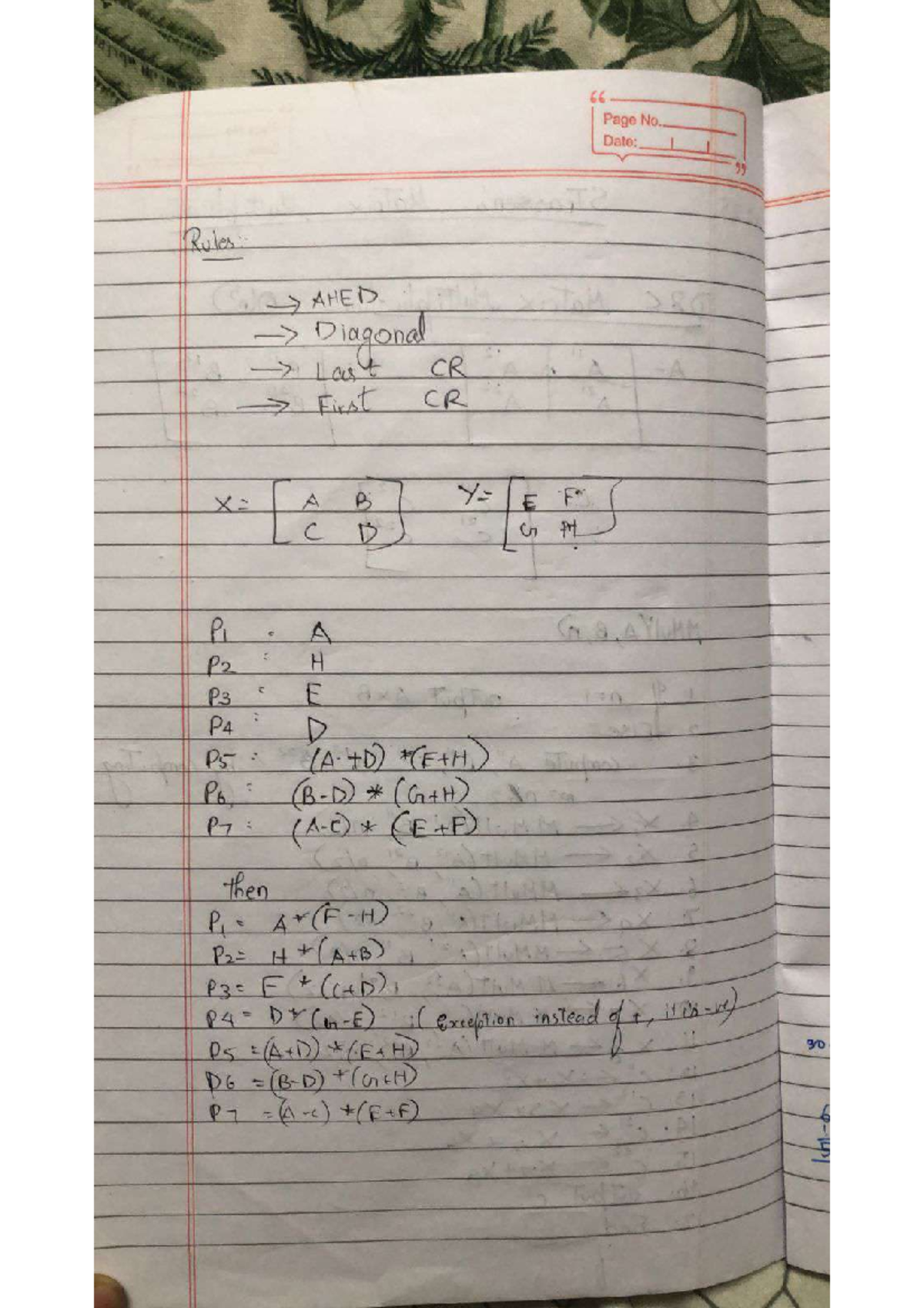 stassen matrix of someone i got - Design and Analysis of Algorithms ...