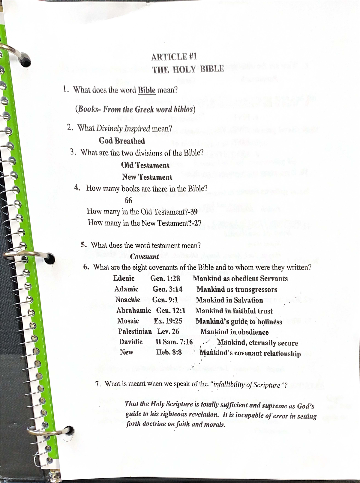 "Comprehensive Study Guide: Understanding the Holy Bible" - Studocu