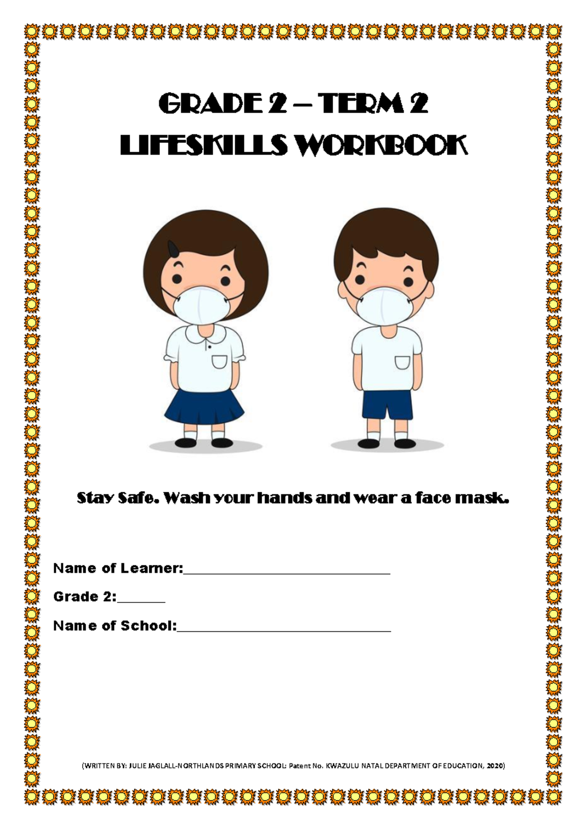 Life Skills Workbook for Grade 2 - Term 2 Activities and Lessons - Studocu